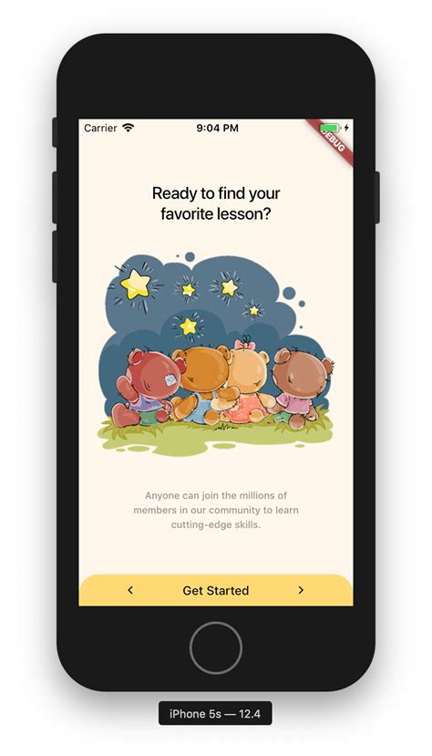 Flutter Responsive Ui For Learning Platform App