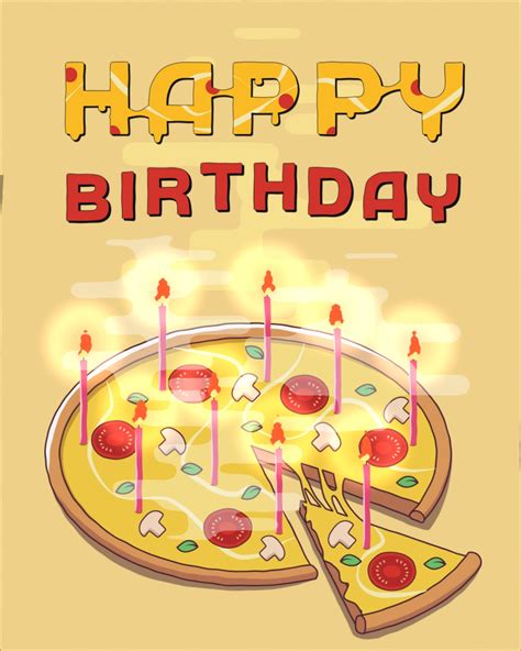 Birthday Pizza