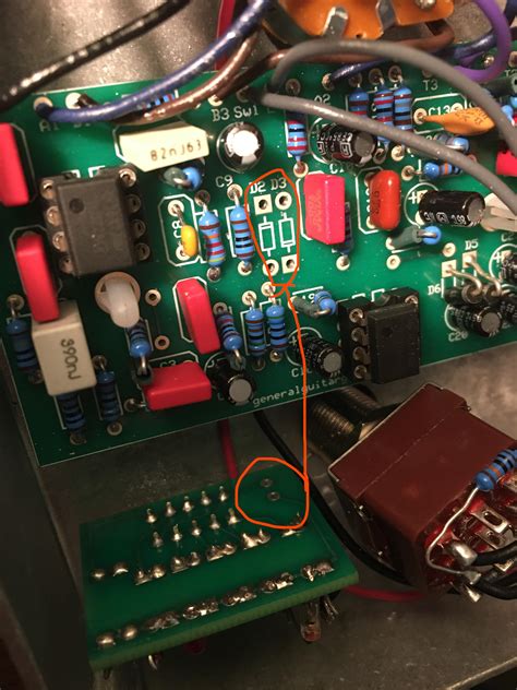 Diode Selector Pcb Mod Need A Bit Of Help R Diypedals