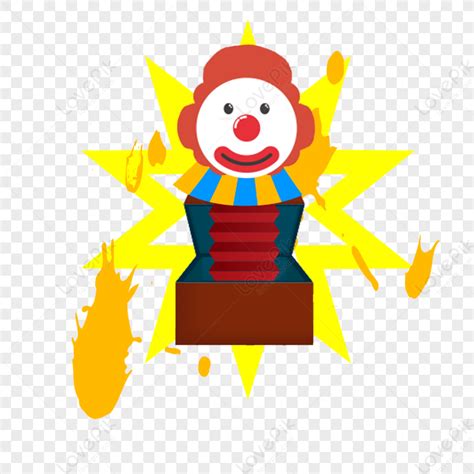 아이 재미 장난감 귀여운 광대 Png 일러스트 무료 다운로드 Lovepik