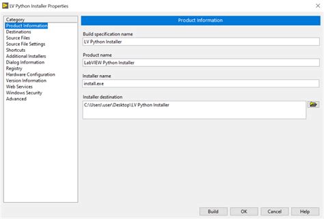 Automate Python Installation For Labview Applications Ni