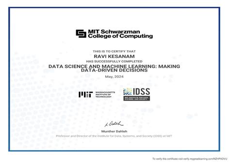 Ravi Kesanam On Linkedin Datascience Machinelearning Mitidss
