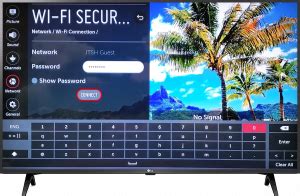 How To Turn On Wi Fi Connection On An Lg Tv