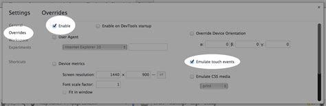 How To Emulate Touch Events In Chrome Frontify