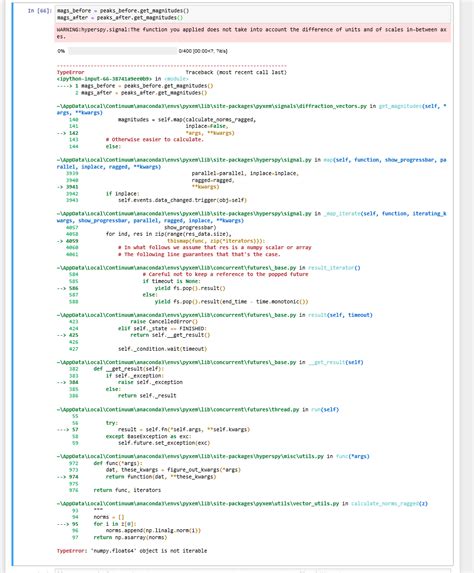 Potential Bug In Diffractionvectorsgetmagnitudes · Issue 507 · Pyxempyxem · Github