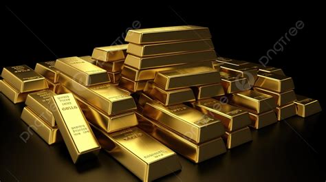 3d 렌더링에 쌓인 1000g 금괴 금 벽돌 지금 금괴 배경 일러스트 및 사진 무료 다운로드 Pngtree