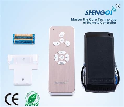 Speed Optional Ceiling Fan Light Remote Switch RF Receiver And Radio Frequency