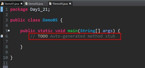 Eclipse中 TODO Auto generated method stub 的作用及关闭方式 eclipse auto