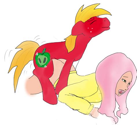 Rule 34 Big Macintosh Fluttershy Mlp Friendship Is Magic Humanized