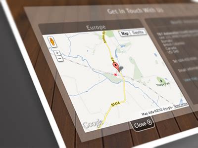 JQuery Map By Mike Benton On Dribbble