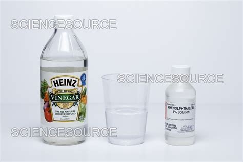 Phenolphthalein Indicator Stock Image Science Source Images
