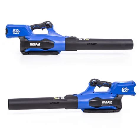 Kobalt 80 Volt Cordless Battery String Trimmer And Leaf Blower Combo Kit 25 Ah Battery