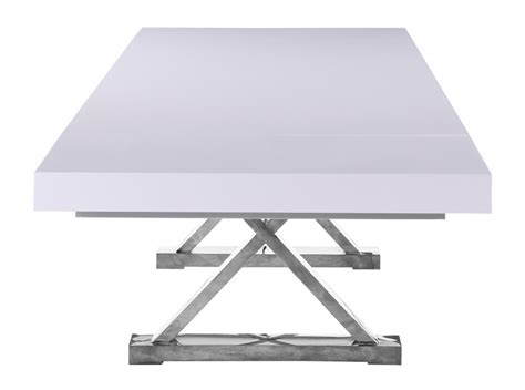 Excel Extendable 2 Leaf Dining Table By Meridian Mig Furniture