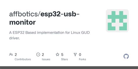 Github Affboticsesp32 Usb Monitor A Esp32 Based Implementation For
