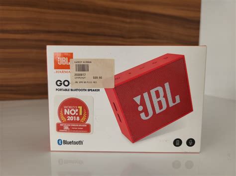 Jbl Go Portable Bluetooth Speaker Audio Soundbars Speakers Amplifiers On Carousell