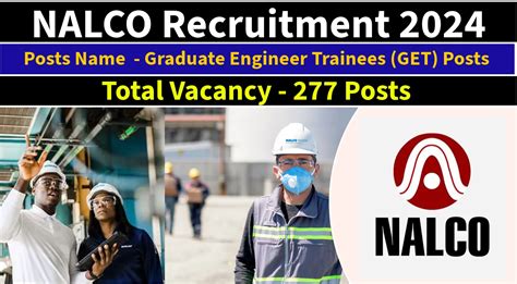 Nalco Graduate Engineer Trainees Recruitment 2024 Apply Online For