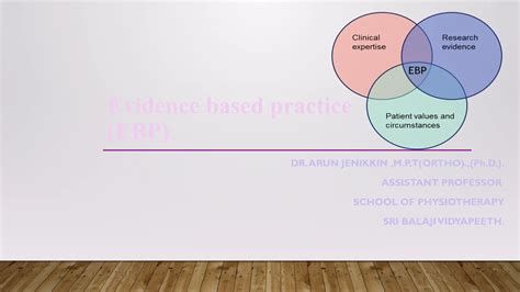 Evidence Based Practice Introduction Pptx
