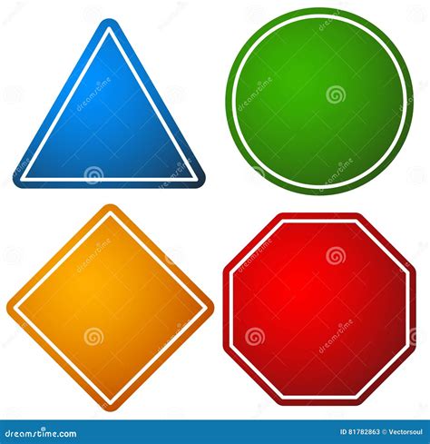 Geometric Circle Elements Abstract Random Circle Shapes Stock Vector Illustration Of Optical