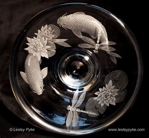 Lesley Pyke Glass Engraving And Life Glass Engraving Glass Etching Engraved Glassware