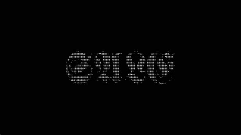 Sale Ascii Animation On Black Background Ascii Art Code Symbols With Shining And Glittering