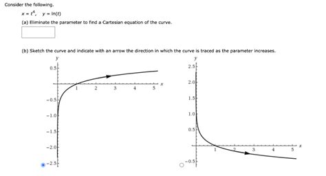 Solved Consider The Following X T4 Y In T A