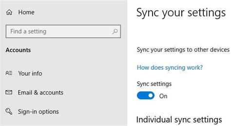 How To Turn Off Windows 10 Sync Settings On Laptop
