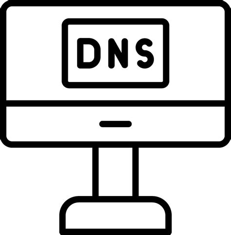 Dns Icon Design Symbol 51119389 Vector Art At Vecteezy