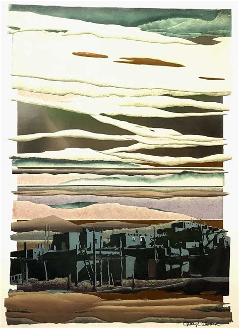 Lot Daryl Howard Signed Embellished Print