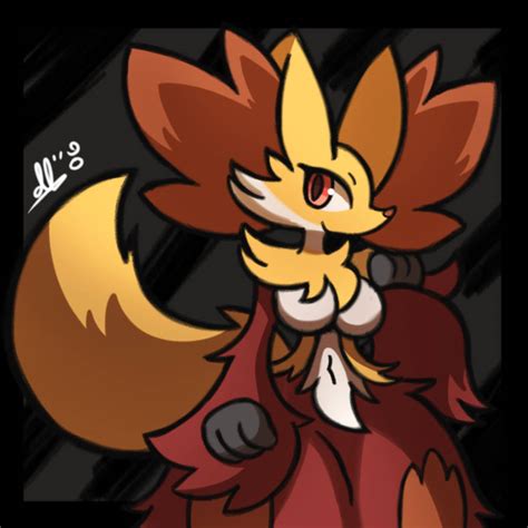 Delphox By Jadepaw06 On Deviantart