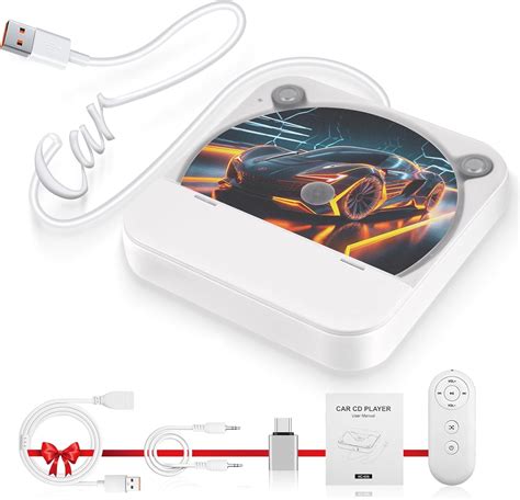 External Portable Cd Player For Car Car Cd Player With Usb Port Aux Port Extra