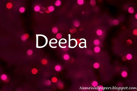 Deeba Name Wallpapers Deeba ~ Name Wallpaper Urdu Name Meaning Name Images Logo Signature