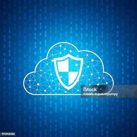 매트릭스 배경 파란색 속도 디지털 패턴 보호 개념 기술 방패 아이콘 0명에 대한 스톡 벡터 아트 및 기타 이미지 0명 가상현실 개념 Istock