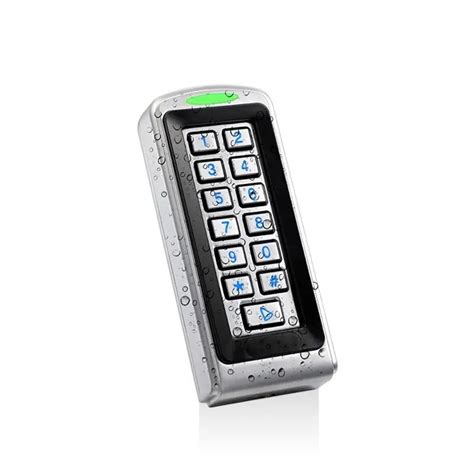 Outdoor Waterproof IP68 And Anti Vandal RFID Card Access Control Reader With Metal Cover