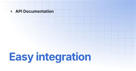 Easy Integration Api Documentation