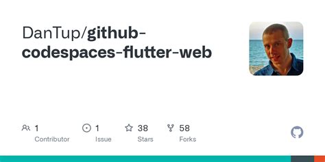 github dantup github codespaces flutter web