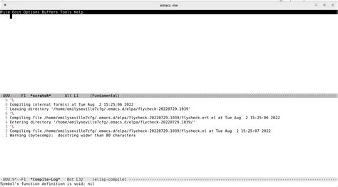 Emacs Is Broken Even After Restart Remacs