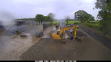 Silage Pit Construction Time Lapse Youtube