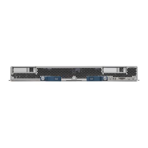 CISCO UCS B250 M1 SERVER INSTALLATION AND SERVICE NOTE ManualsLib