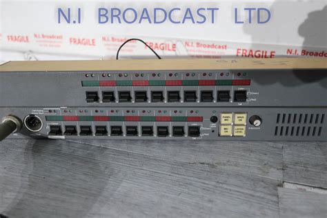 Clearcom Matrix Plus Intercom Panel Ics With Expansion Xpl N I Broadcast Ltd