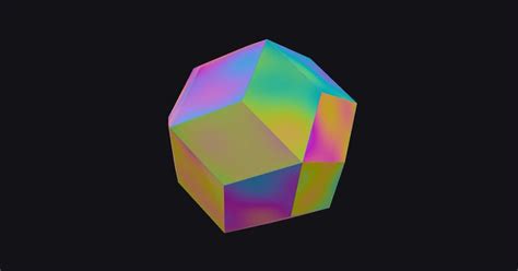 iridescent crystal with raymarching and signed distance fields r frontend