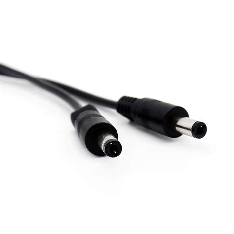 Electronic Spices DC Female To 2 Male DC Y Splitter Cable Plug DC Power Cable For CCTV