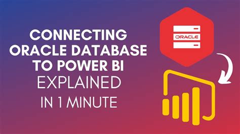 How To Connect Oracle Database To Power Bi 2025 Youtube