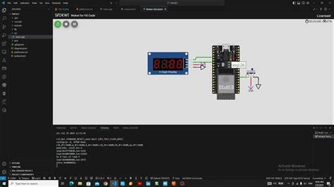 Tm1637 4 Digits Led Display With Esp32 Youtube