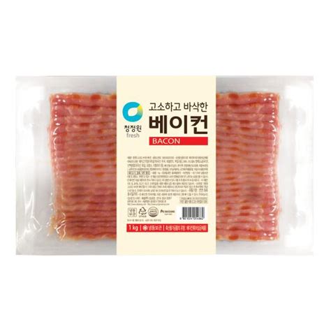 청정원고소하고바삭한베이컨 1kg S 쉐프원 청정원고소하고바삭한베이컨 1kg S 쉐프원