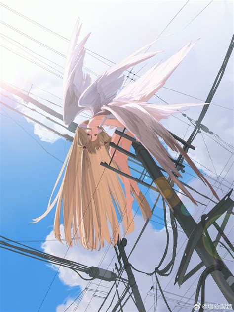 Huimuuu Chii Chobits Absurdres Highres 1girl O Angel Angel