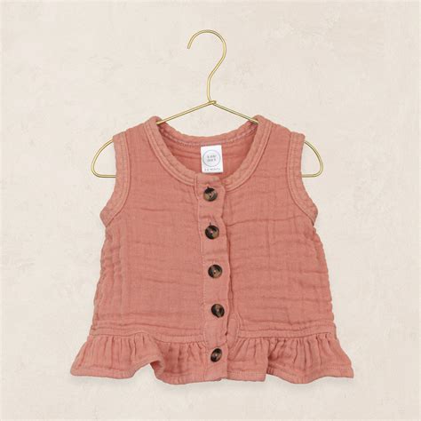 Ruffle Tank Rose