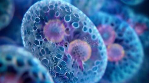 A Microscopic Image Of A Nematode Egg Resembling A Tiny Jewel With Its Smooth Round Shape And