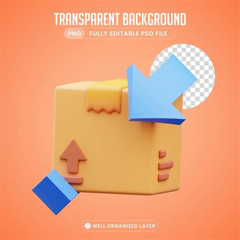 Premium Psd 3d Object Return