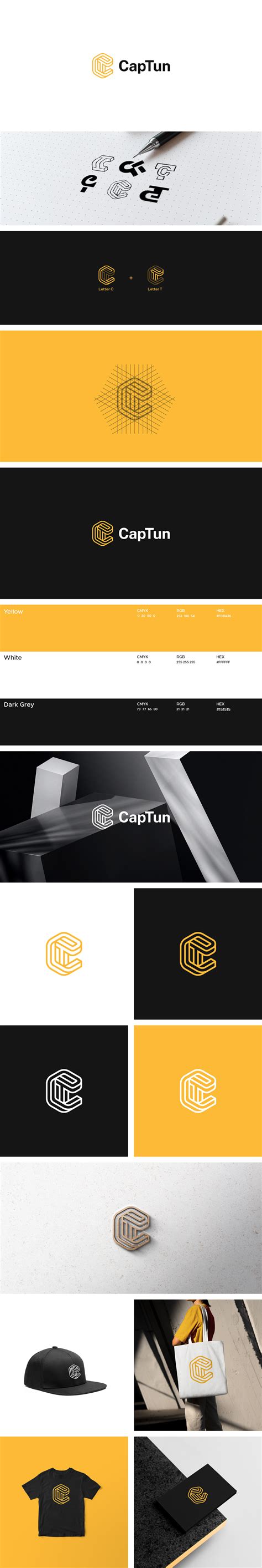 Captun Logo Design On Behance