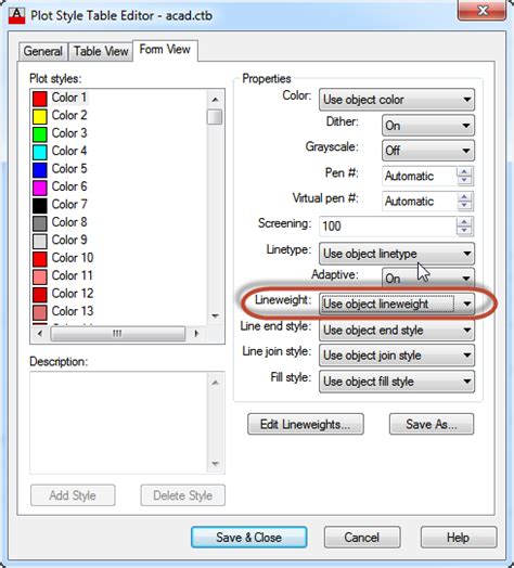 Solved Block Ploting Lineweights With View Port Color Overrides Autodesk Community